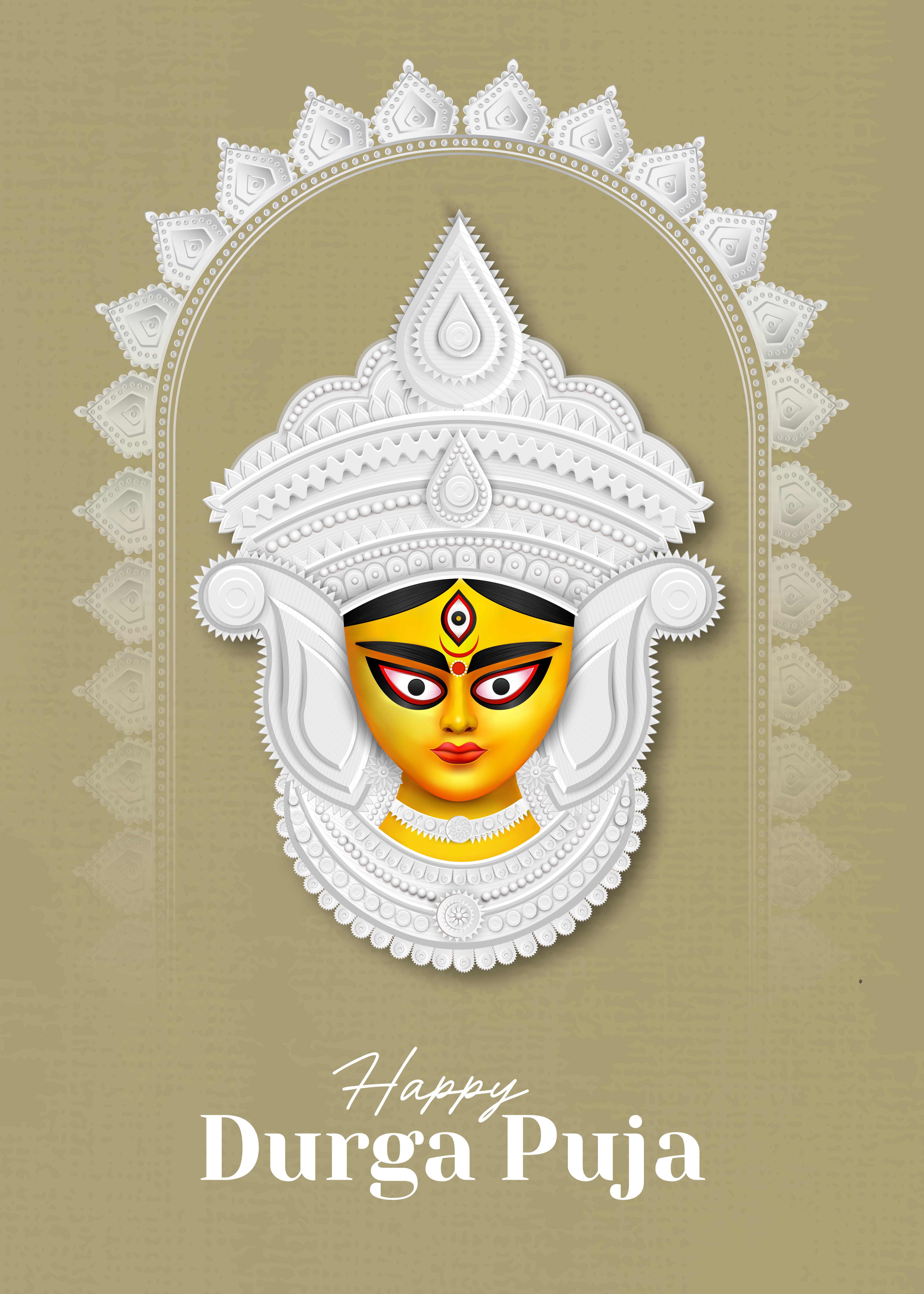 Posterit - DesignDurga Puja Creative Post Design