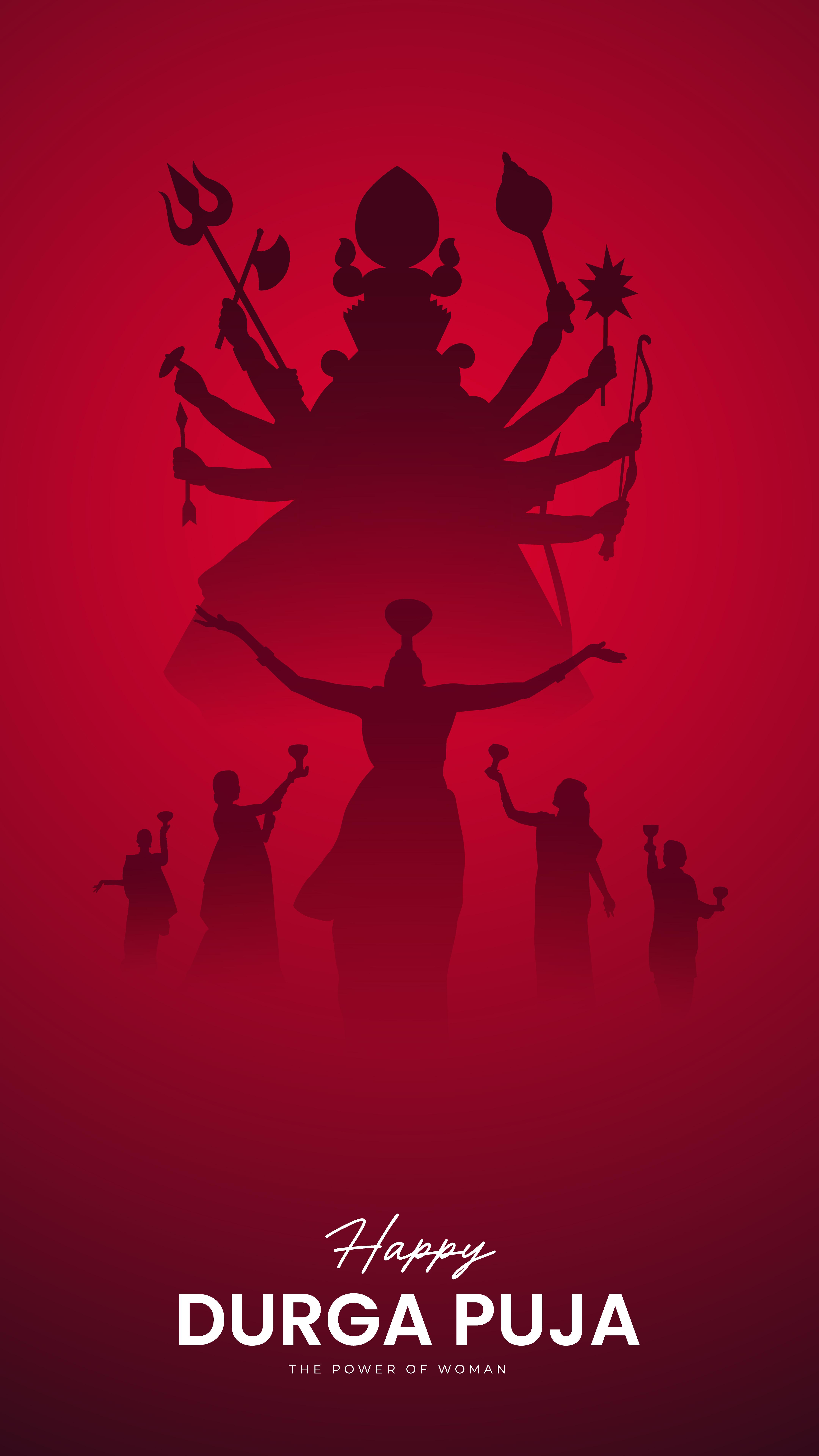 Posterit - Durga Puja Social Creative Media Post