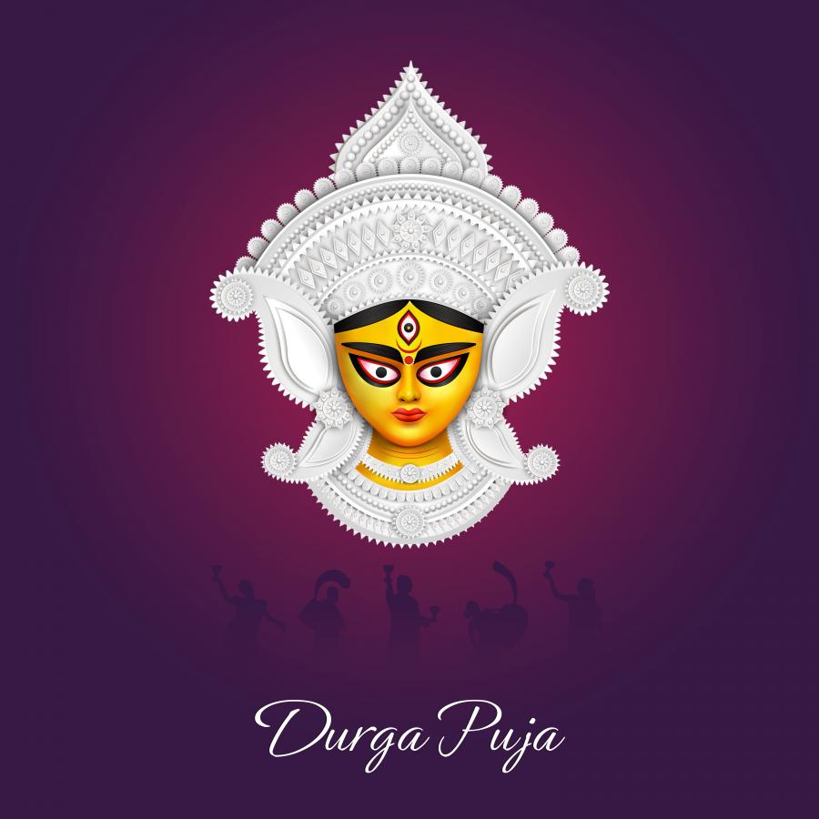 Posterit - Durga Puja Social Creative Media Post