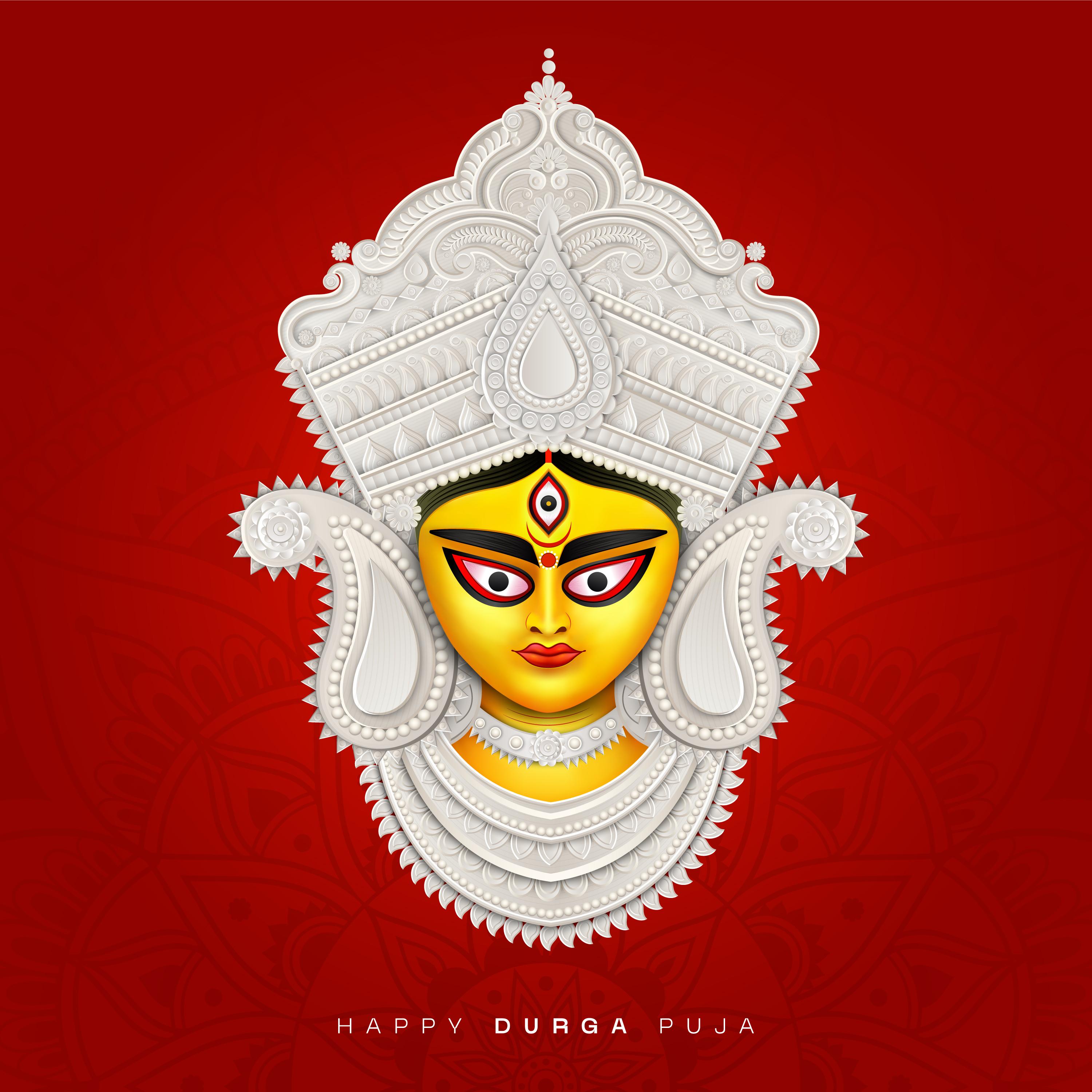 Posterit - Durga Puja Face Poster