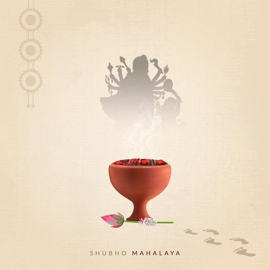 Posterit - Mahalaya Social Media Post