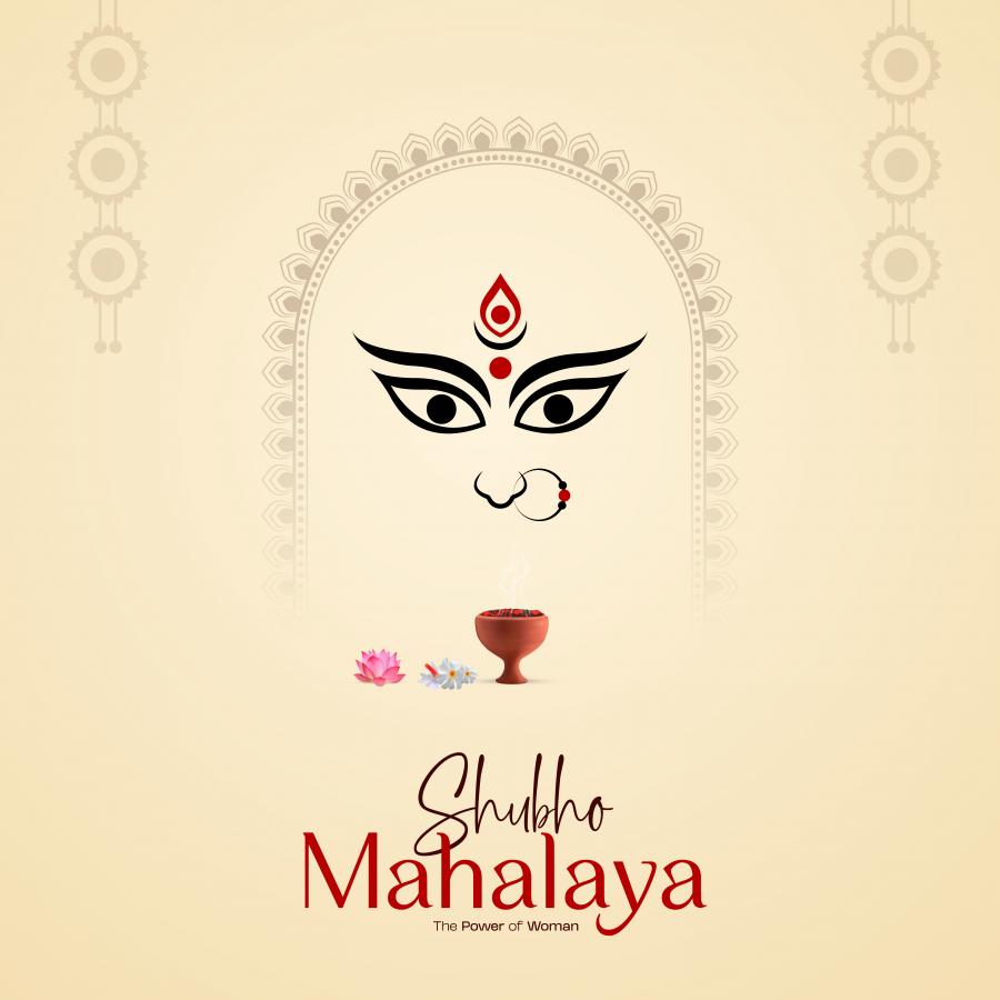 Posterit - Subho Mahalya Social Media Post