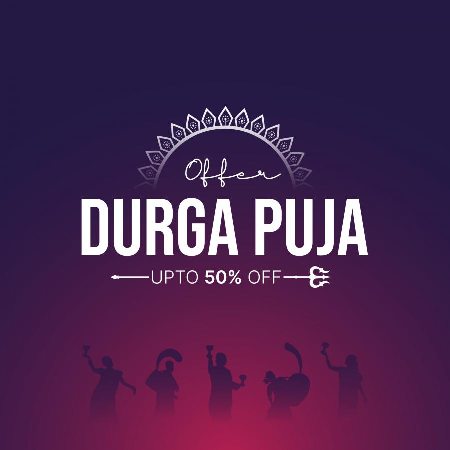 Posterit - Happy Durga Puja Social Media Post