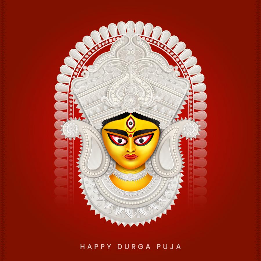 Posterit - Durga Puja Creative Post Design