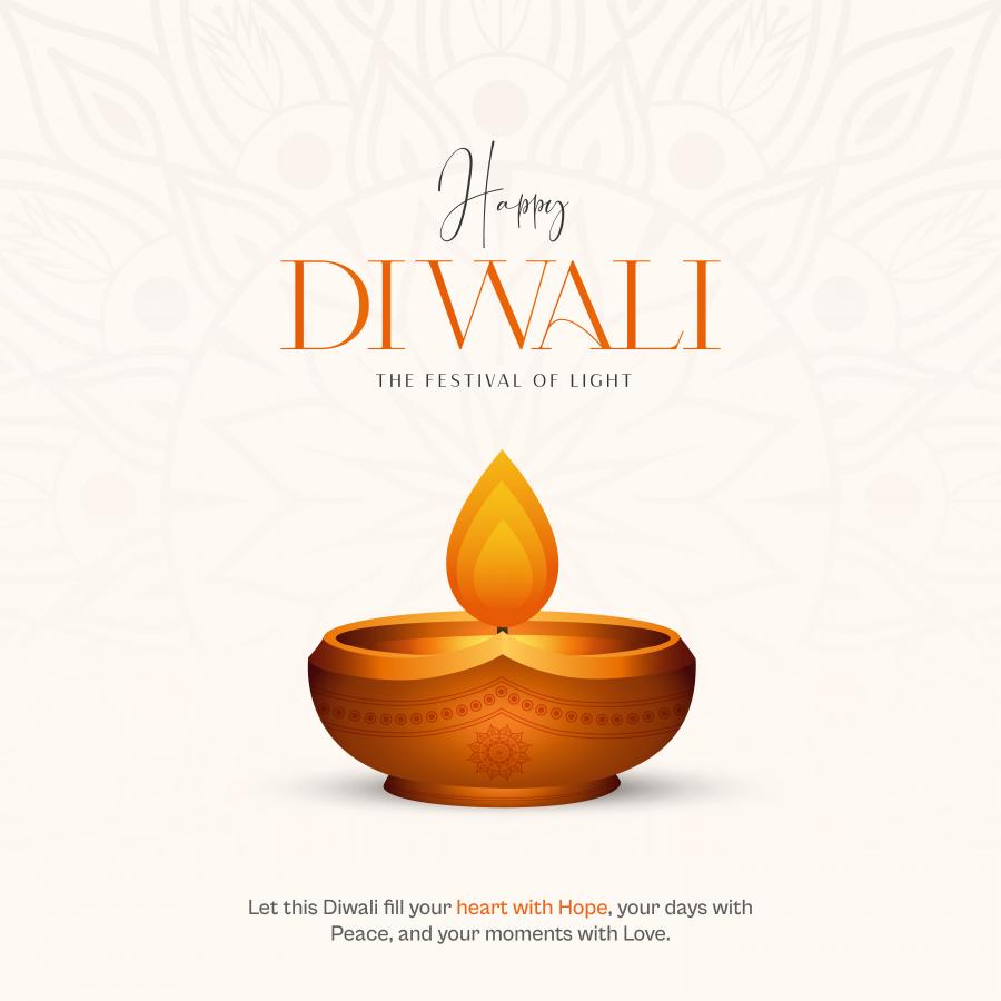Posterit - Diwali social media post