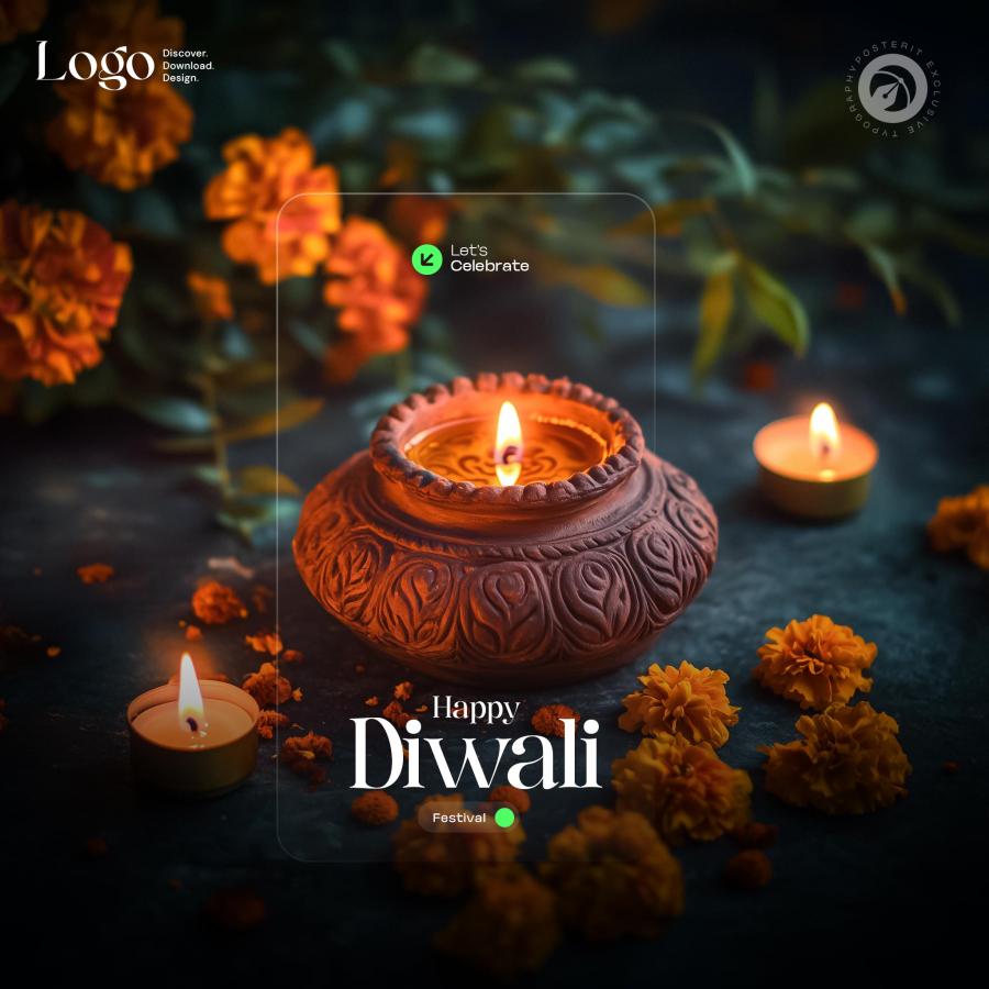 Posterit - Diwali festival greetings