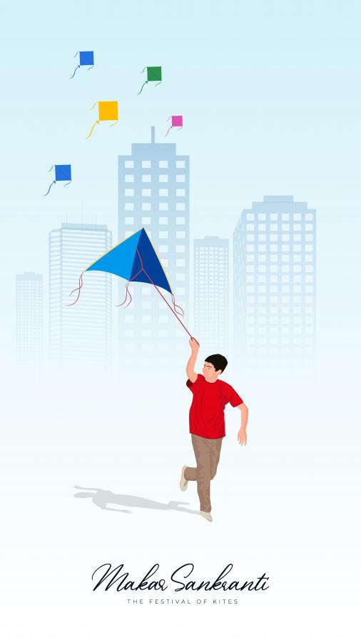 Posterit - Makar Sankranti Design
