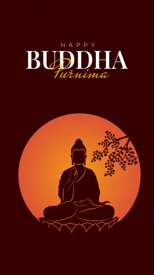 Posterit - Editable Buddha Purnima PSD