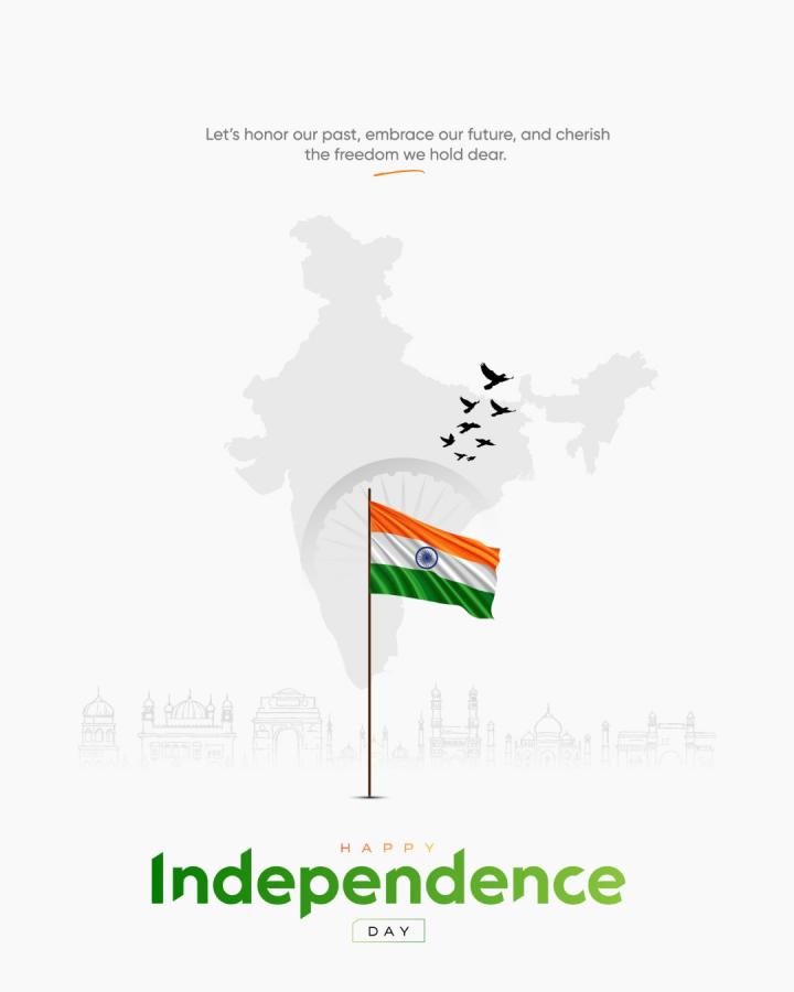 Posterit - 79th National Day of India PSD