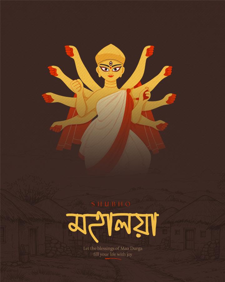 Posterit - Happy Mahalaya Post